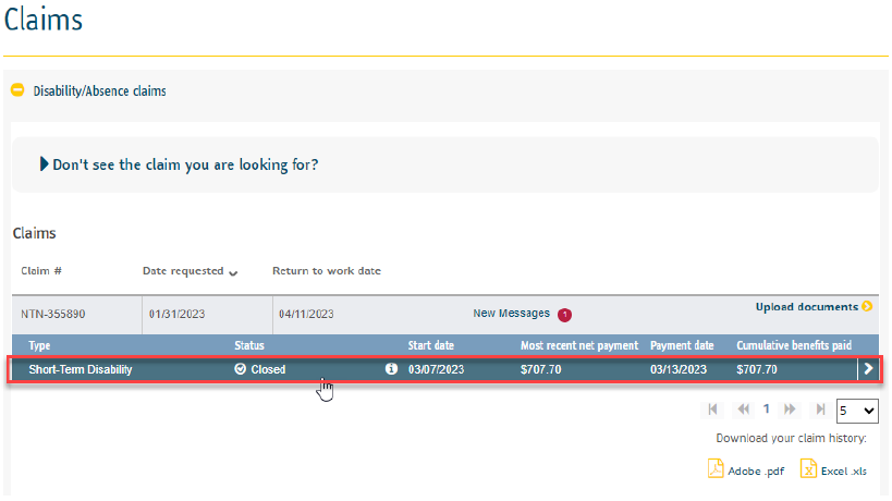 Setting up EFT (direct deposit) for claims payments