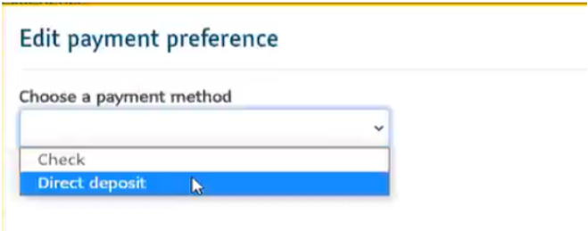 Setting up EFT (direct deposit) for claims payments