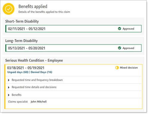 How to view leave balance remaining